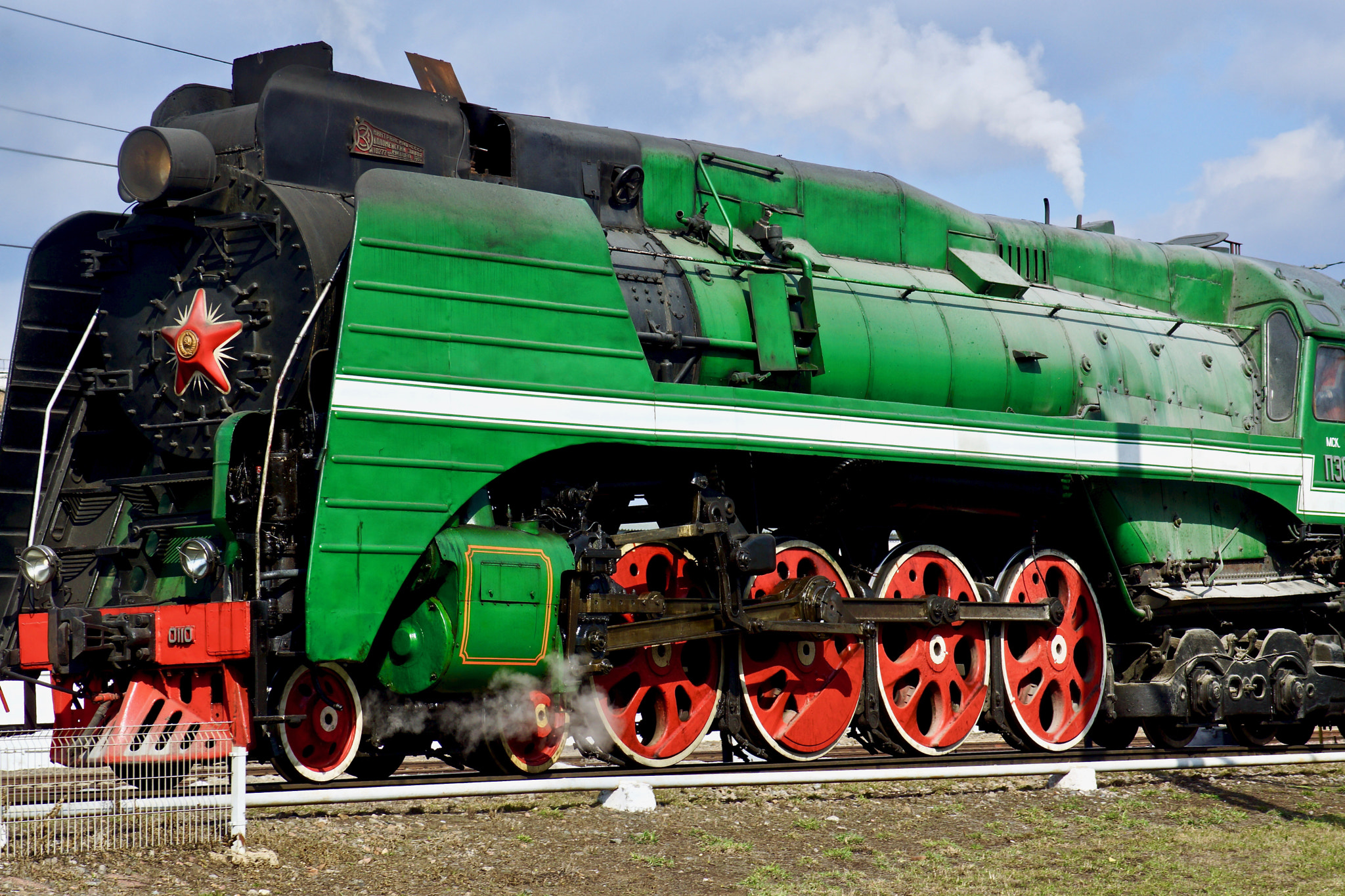 Soviet steam train in Moscow, Russia by Alexander Kobelyatskiy / 500px
