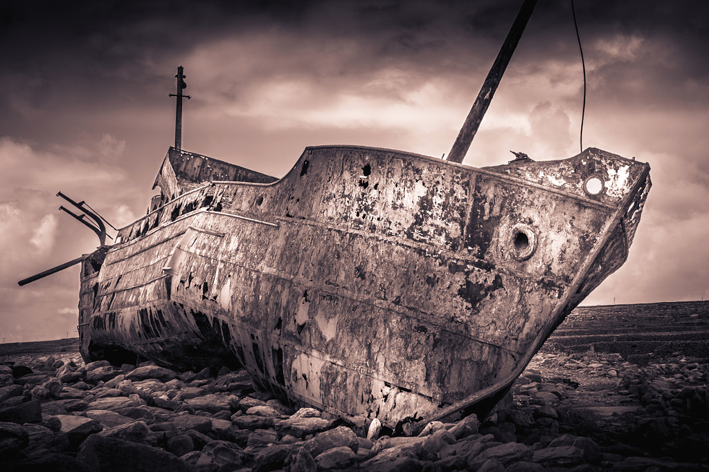 MV Plassy Shipwreck by Dominik Haderer / 500px