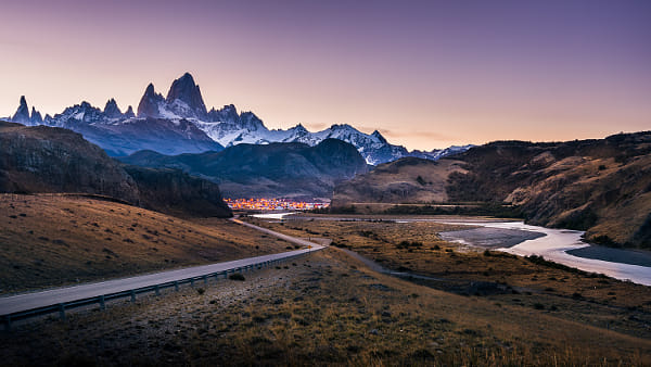 Majestic Mountains and Valley at Twilight | landscape photo by Mark ...