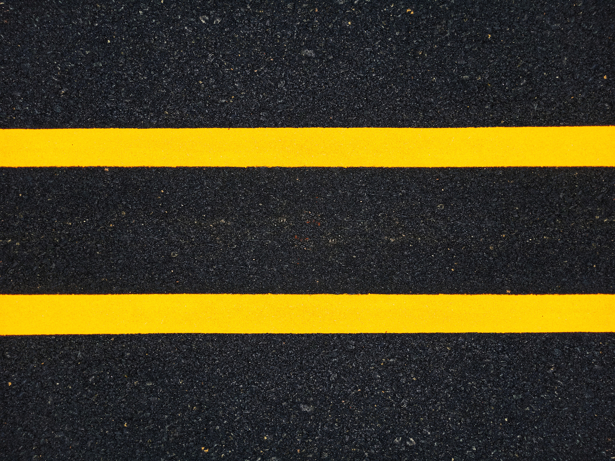 Road traffic paint Yellow on the asphalt surface by suwichan pralomram ...