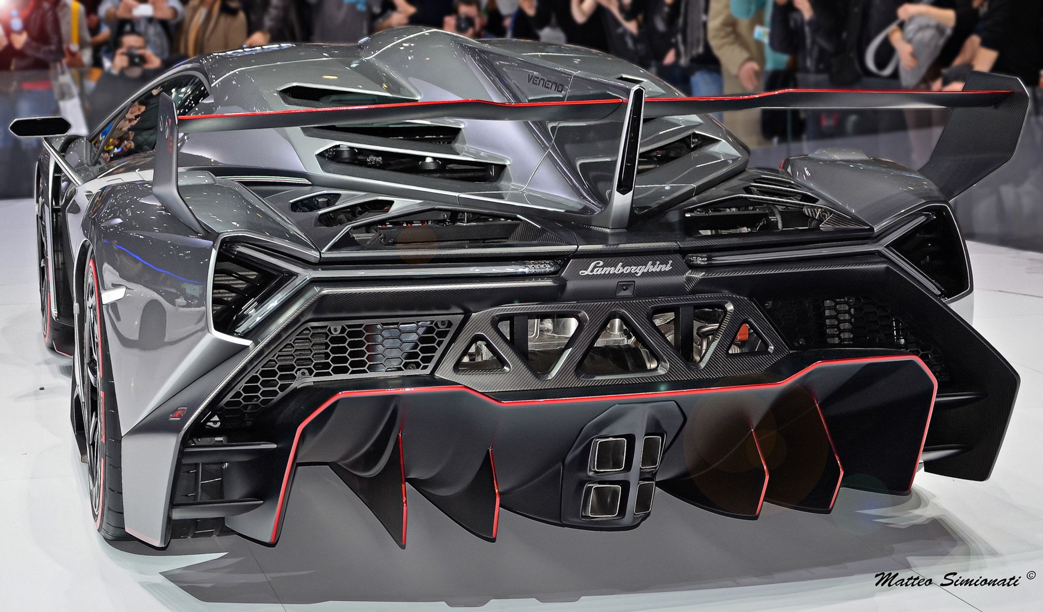 Lamborghini Veneno Rear by Matteo Simionati - Photo 30826333 / 500px