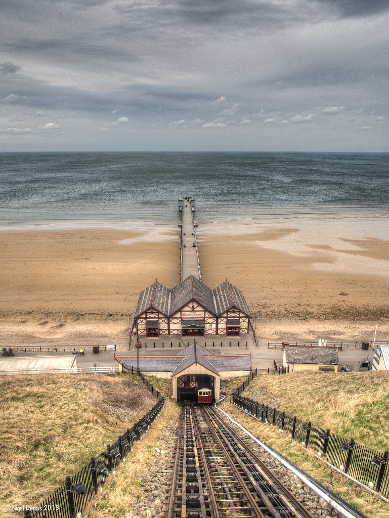 Saltburn Tramway Cliff Lift and Pier by Nigel Lomas / 500px