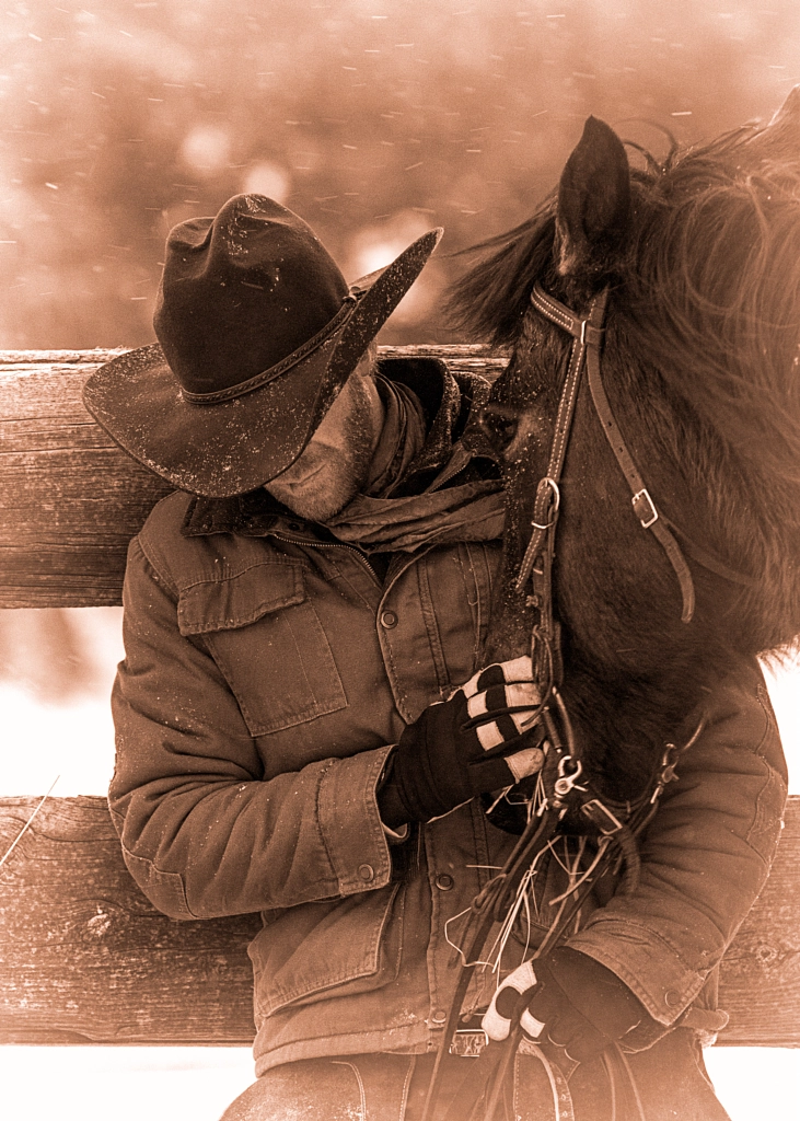 Cowboy and friend by David Bair | 500px