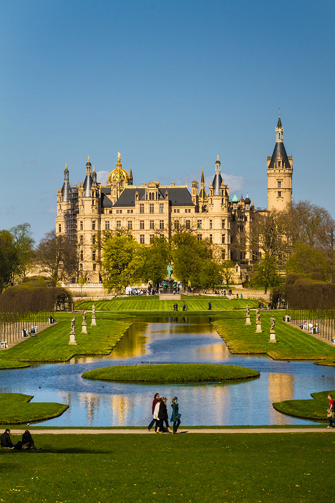 On the other side of Schwerin Castle by Igor Maric / 500px