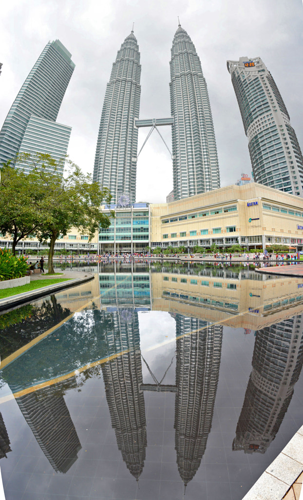 Petronas Twin Towers Mirror by Wolfgang Forth / 500px