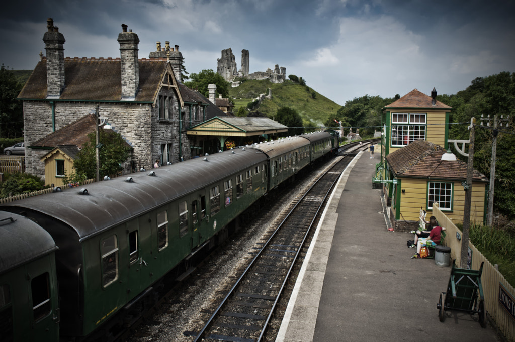 Corfe Castle Railway Station by Steve Clancy / 500px