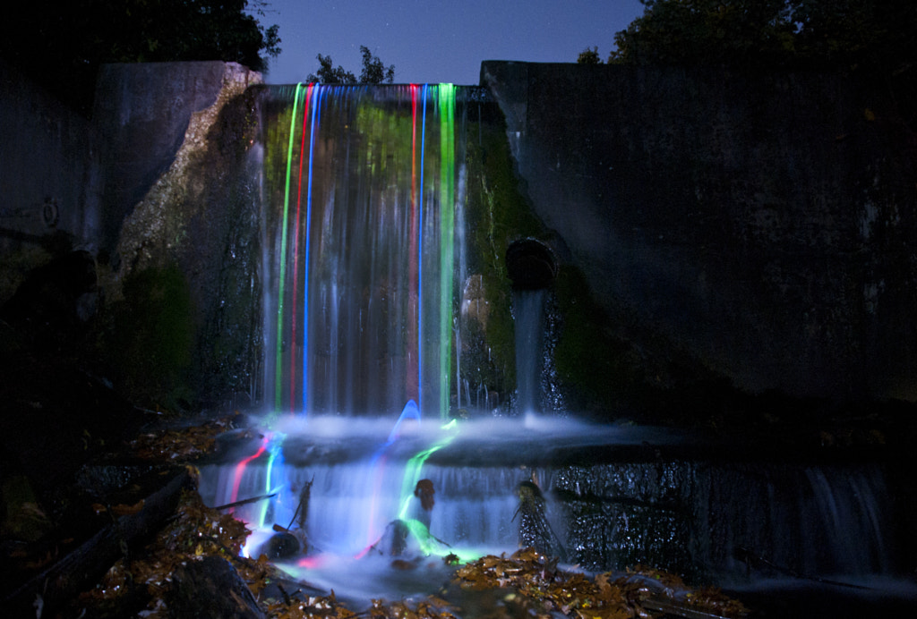 Neon Falls by Sean Lenz / 500px