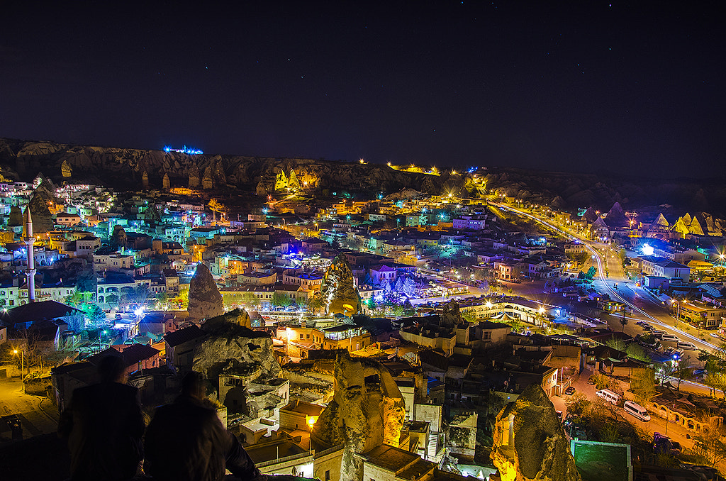 Goreme at night, Cappadocia by Adrian Balea / 500px