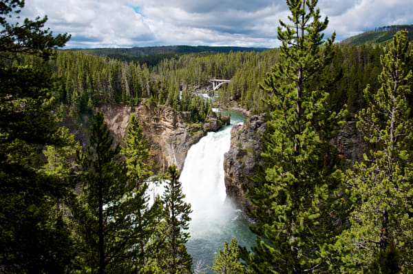 Upper Falls in Yellowstone by Steve Traut / 500px