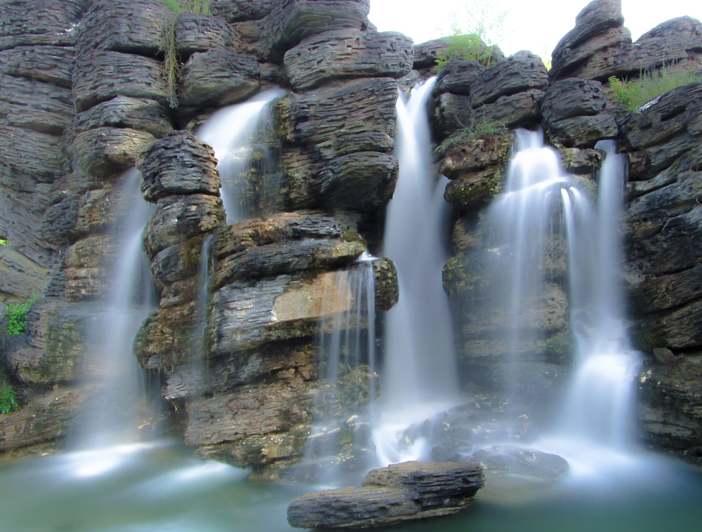 Disneyland Paris Waterfall 3 by Florian Bonhoure / 500px