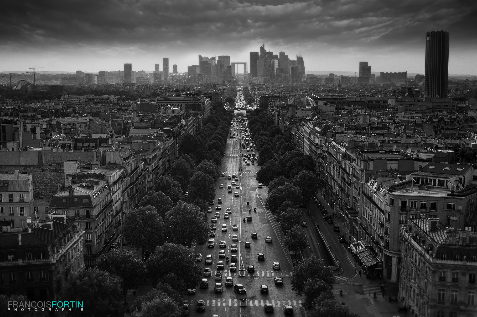 Paris under dark by Francois Fortin - Photo 39418532 / 500px