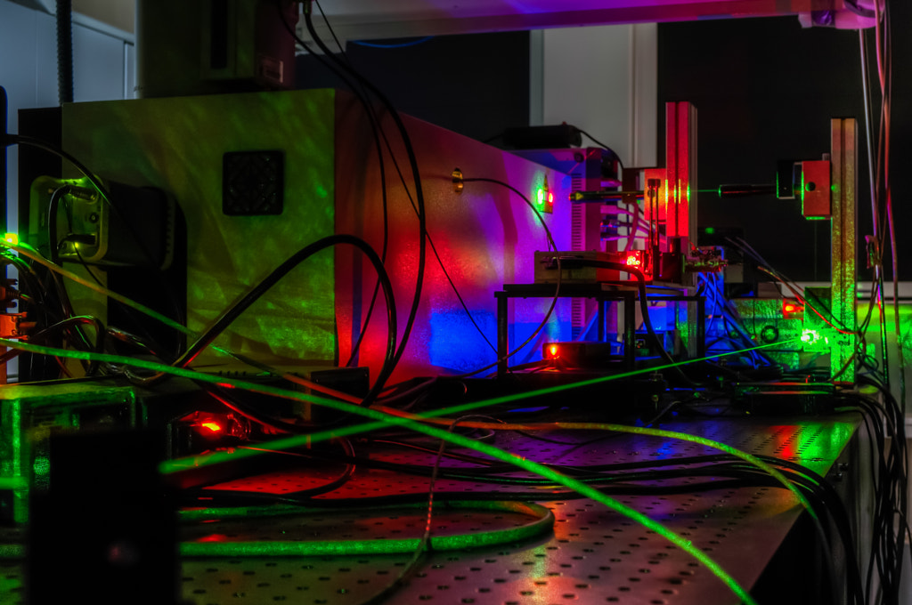 Fun with lasers by Björn Hoffmann / 500px