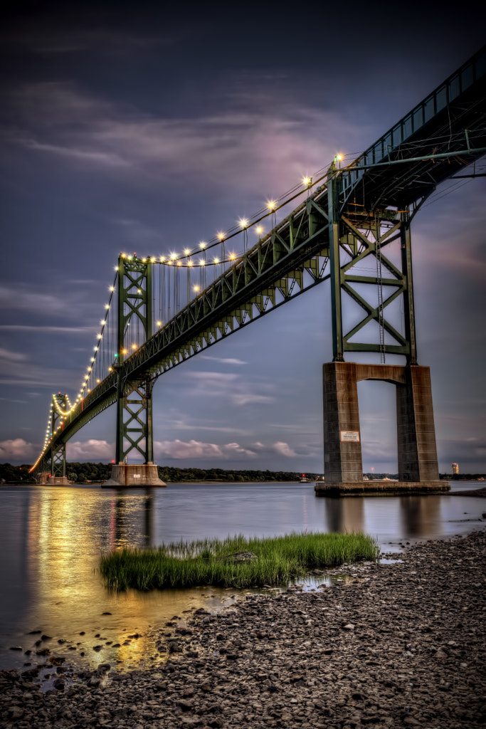 The Blue Hour at Mount Hope Bridge by Frank Grace / 500px