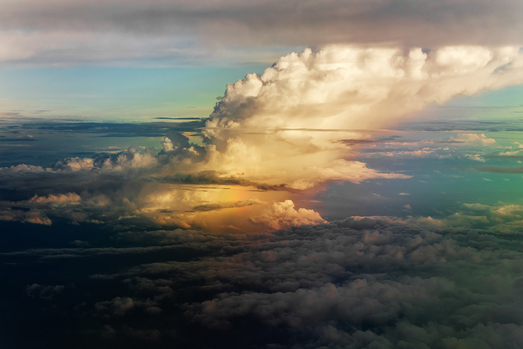 Rainbow Cloud by Harrison Zhao / 500px