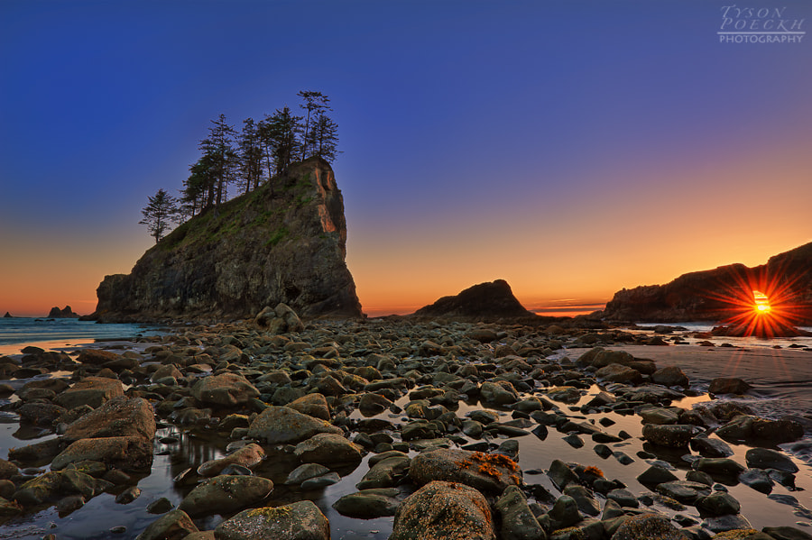 Second Beach Olympic National Park by Tyson Poeckh / 500px