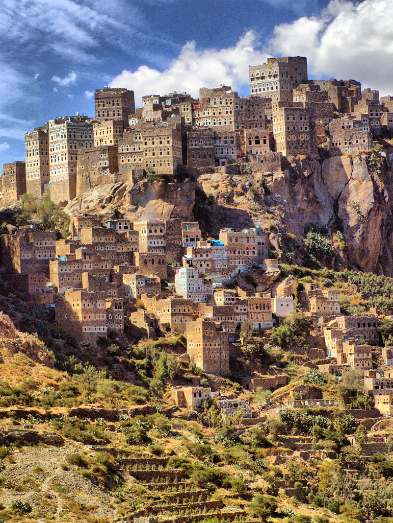 Alhajarh City - Haraz - Yemen by Saddam Al-Harazi / 500px