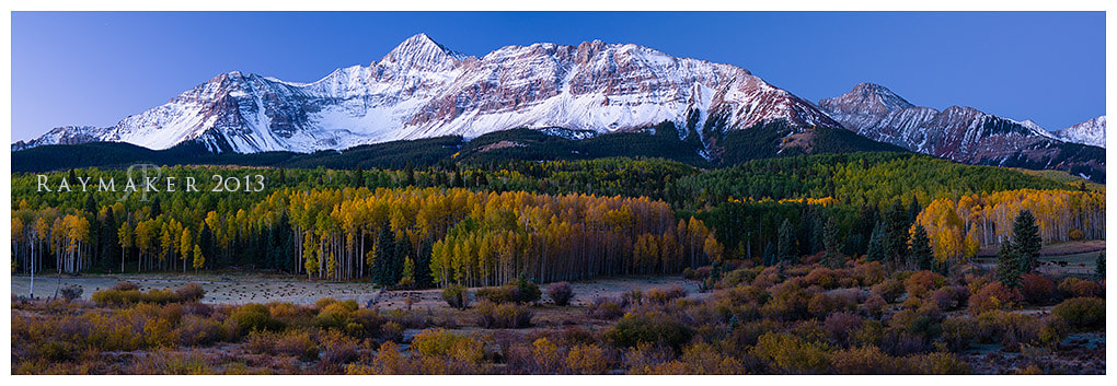 Dawn at Wilson Peak by Paul Raymaker / 500px