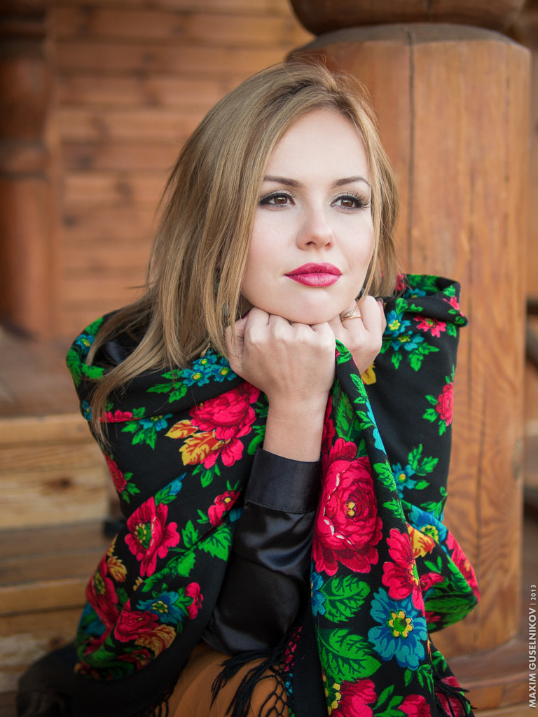 Simple Russian Girl (Edited) by Maxim Guselnikov / 500px