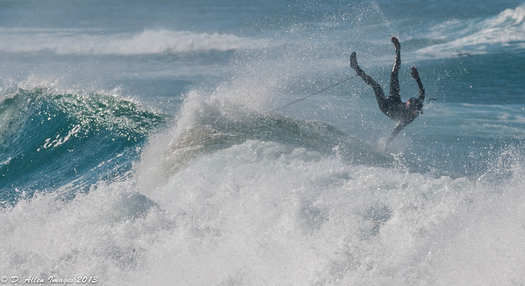 Surfer wipeout by Dave Allen / 500px