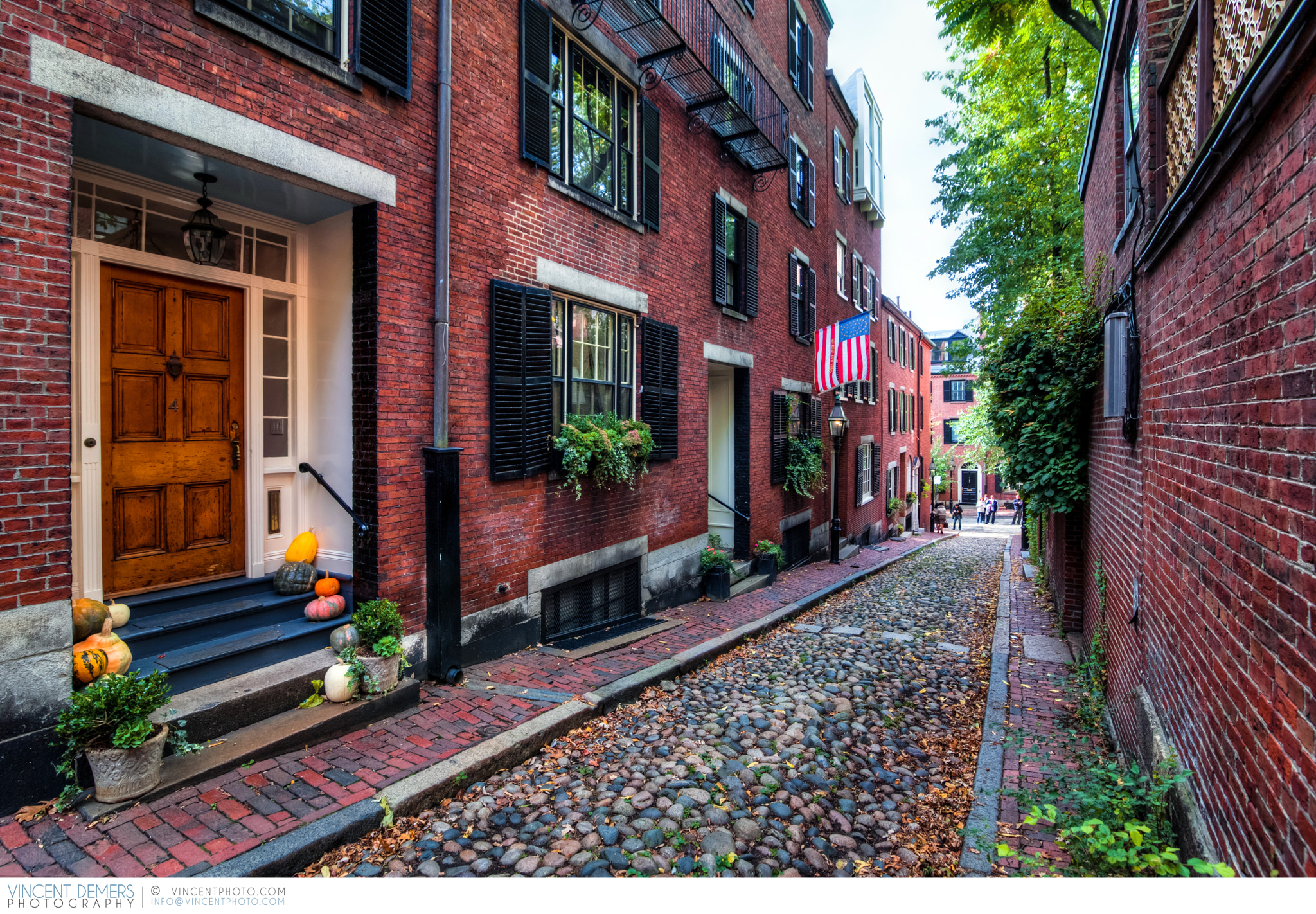 Acorn Street in historic neighborhood Beacon Hill, Boston by Vincent ... Acorn Street in historic neighborhood Beacon Hill, Boston by Vincent ...