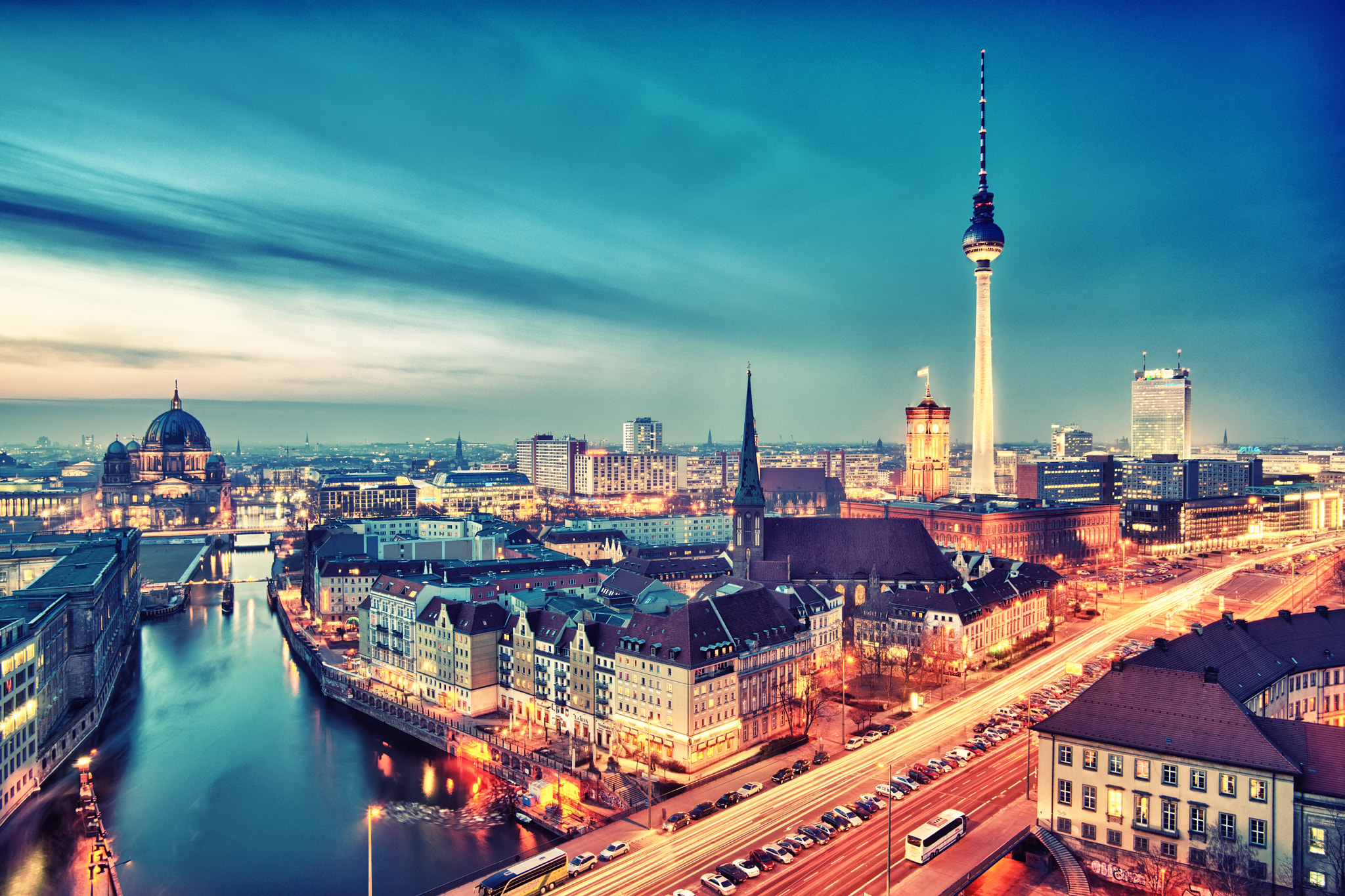 Berlin City Nights by Matthias Haker - Photo 527660 / 500px Berlin City Nights by Matthias Haker - Photo 527660 / 500px