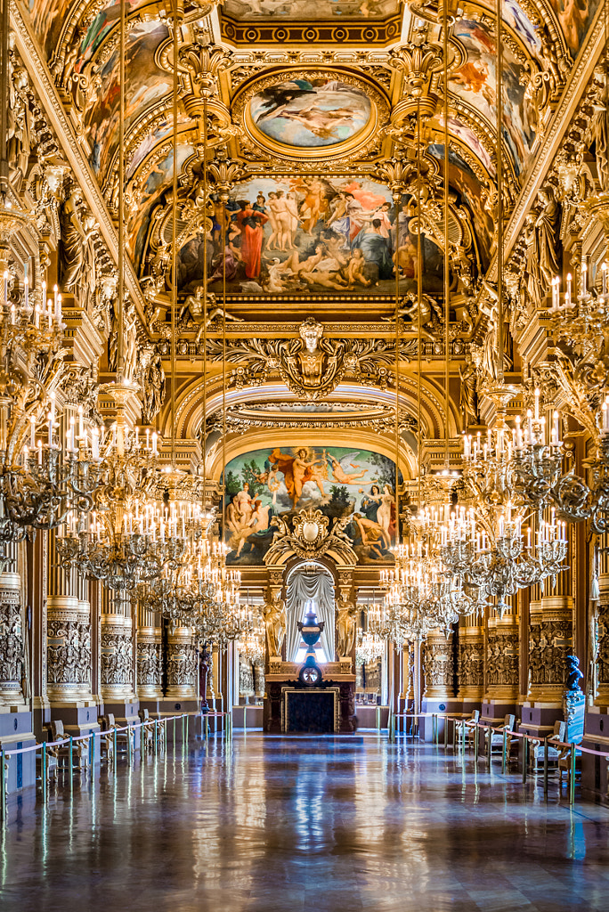 Palais Garnier - Grand Foyer by Steven Blackmon / 500px