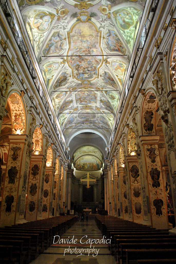 Cattedrale Caltanissetta navata centrale by Davide Capodici / 500px