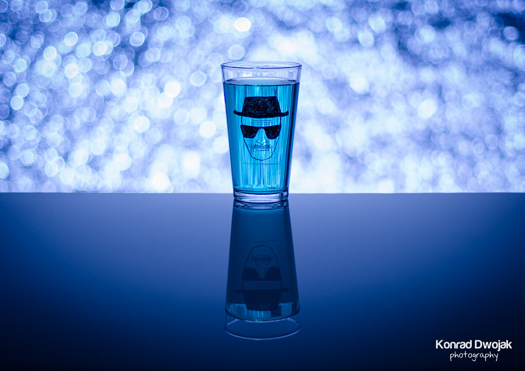 Breaking Bad Walter White Pint Glass by Konrad Dwojak / 500px