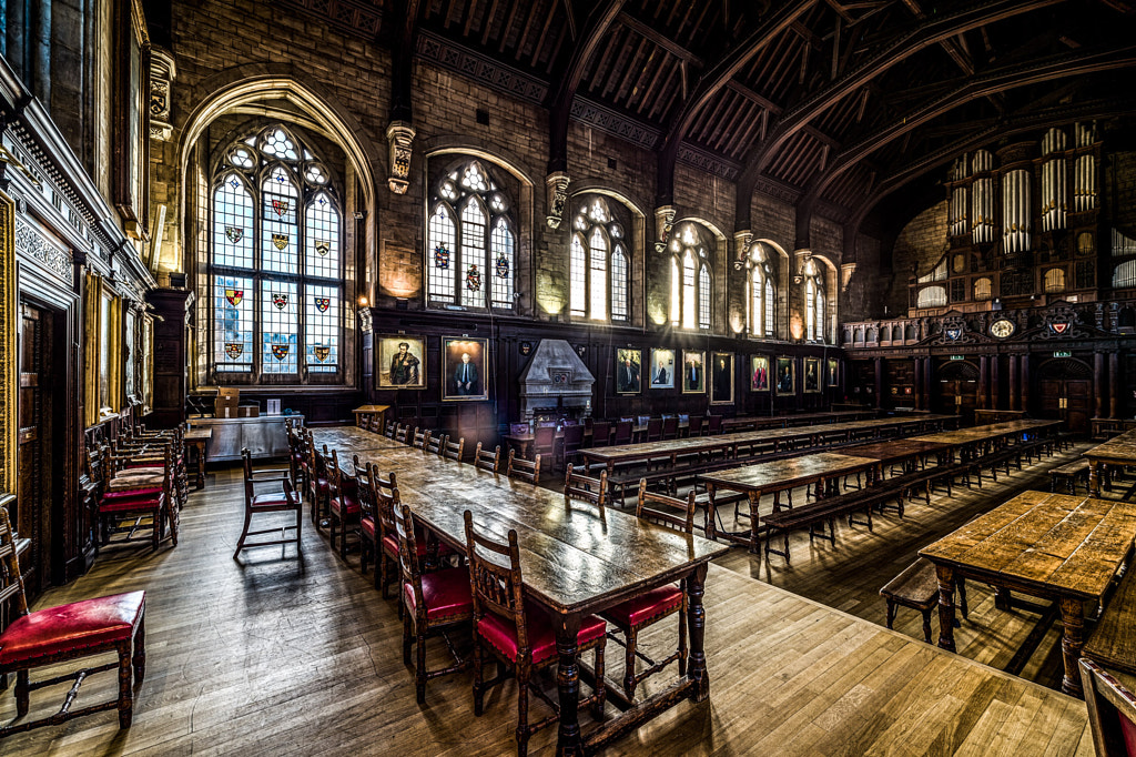 Balliol College dining hall by Yunli Song / 500px
