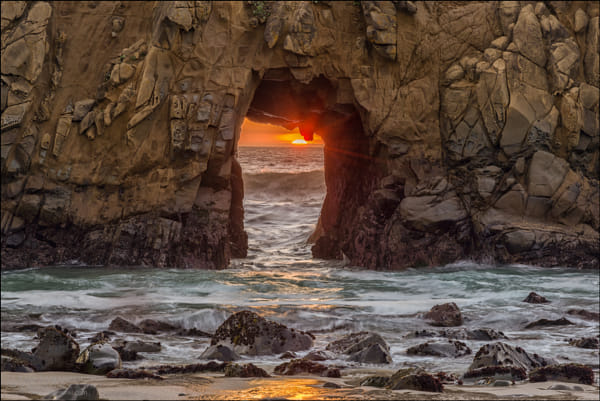 Sun Portal - Big Sur by Raja Ramakrishnan | 500px