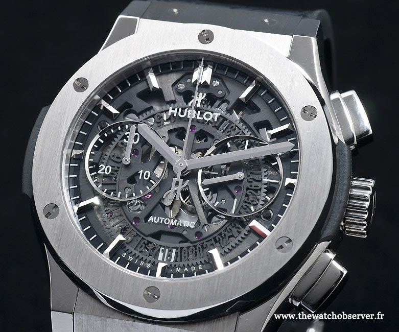 Hublot Classic Fusion Aero Chronograph Titane by Thomas Gisclard / 500px