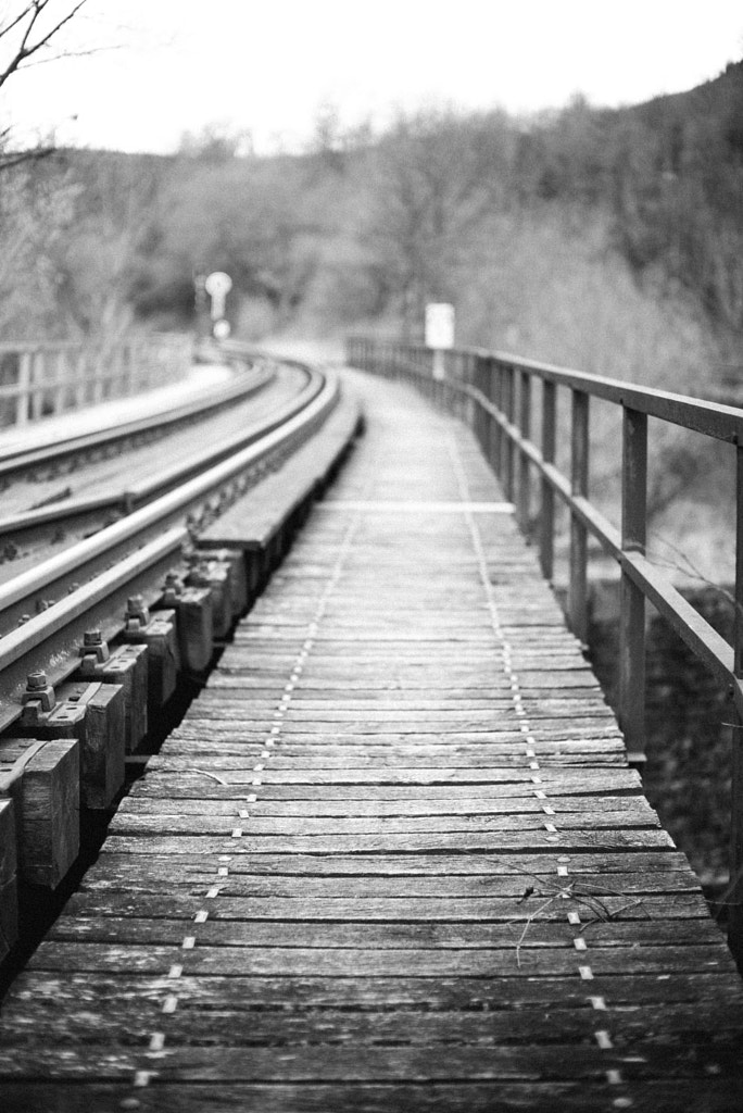 Walking down the old Railroad Tracks by Christoph Heinrich / 500px