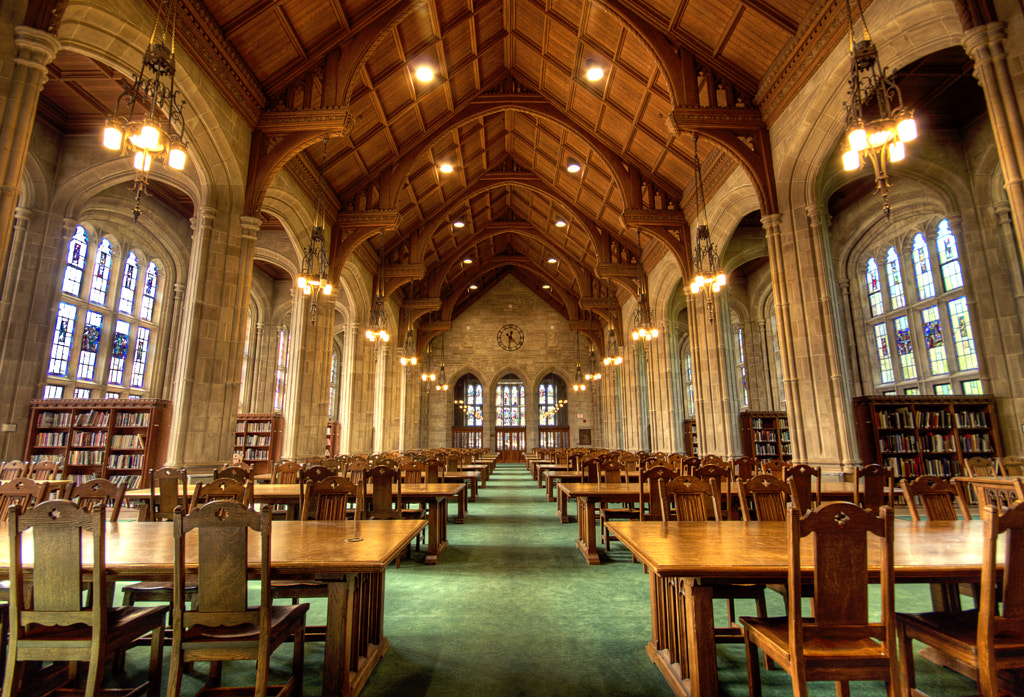 Bapst Library, Boston College by Richie Moriarty / 500px