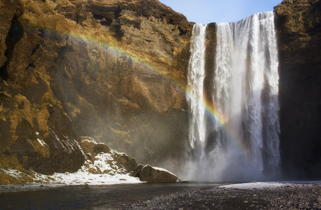 Waterfall Iceland by steven eisen / 500px