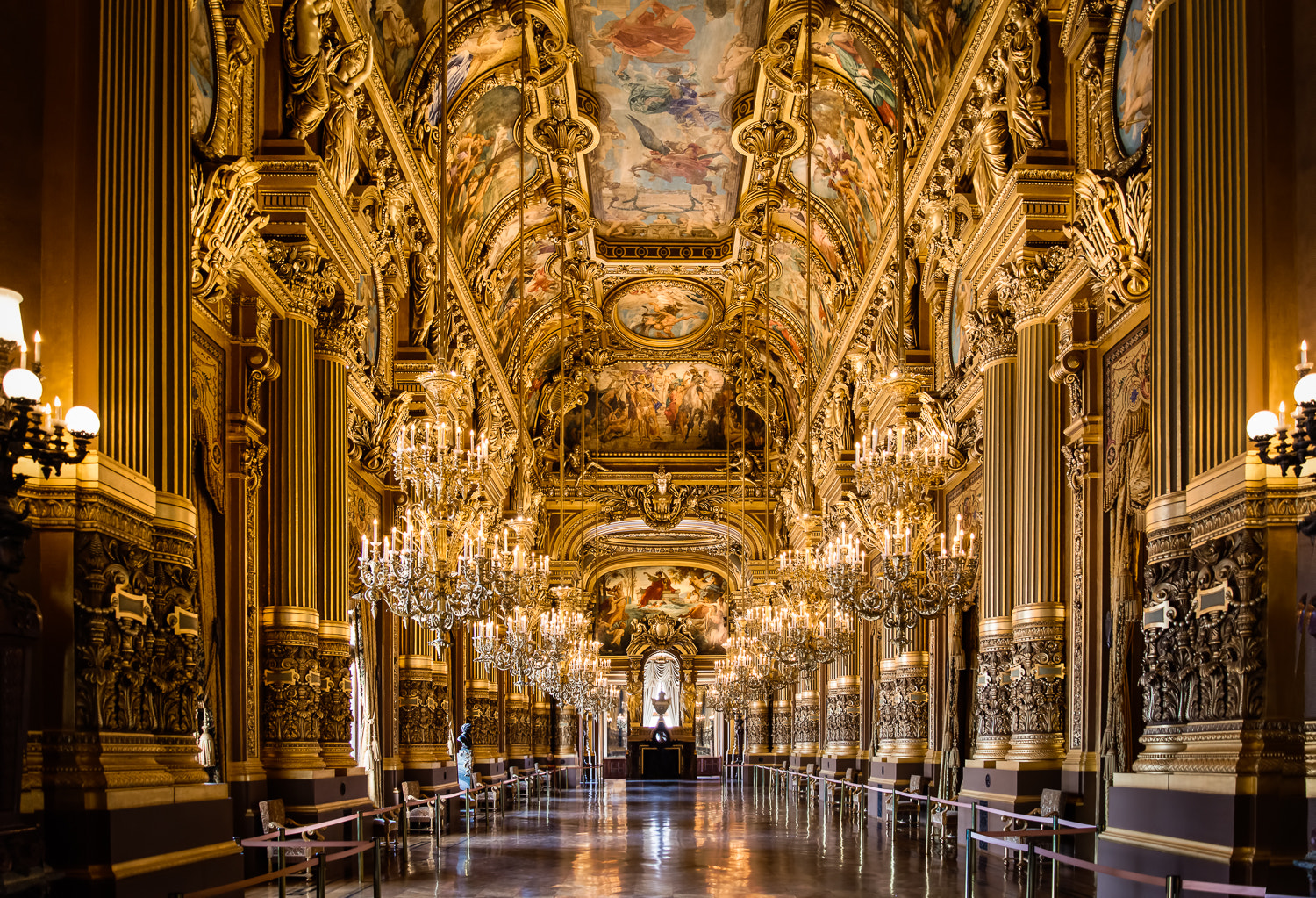 Palais Garnier Grand Foyer by Steven Blackmon / 500px