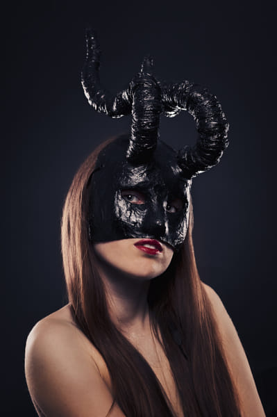Dark demon mask by Alexander Aleshkin / 500px