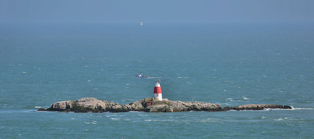 The Muglins Lighthouse beside Dalkey Island by Ken Heffernan / 500px