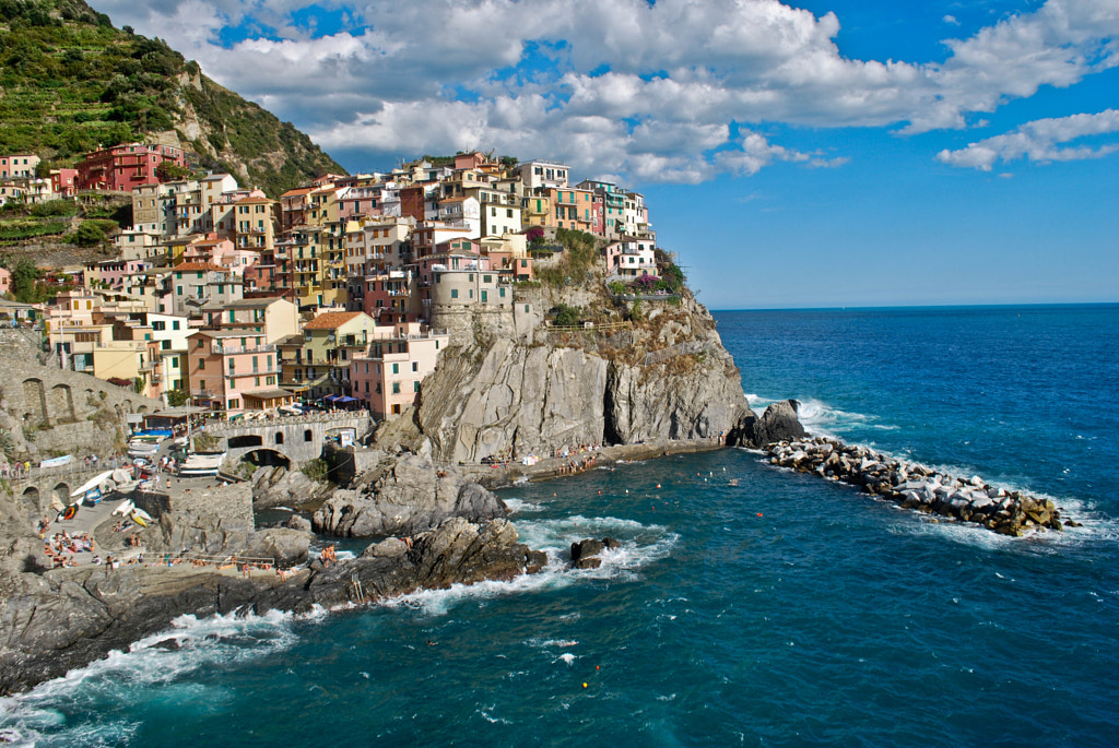 Manarola: Cinque Terre by Dev Chandan Behera / 500px