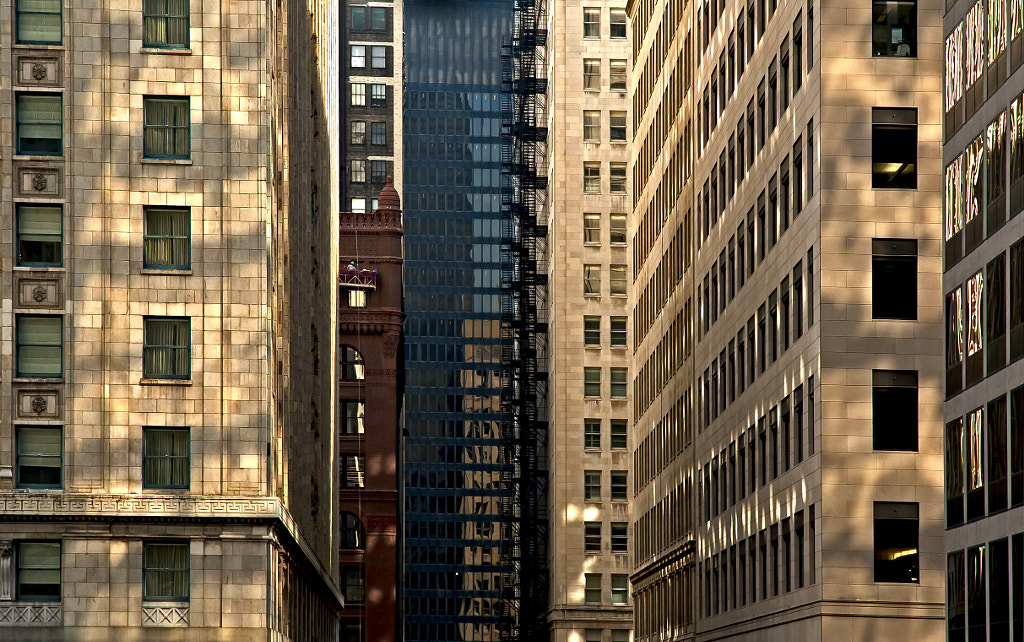 Chicago highrise canyon by John Farrell / 500px