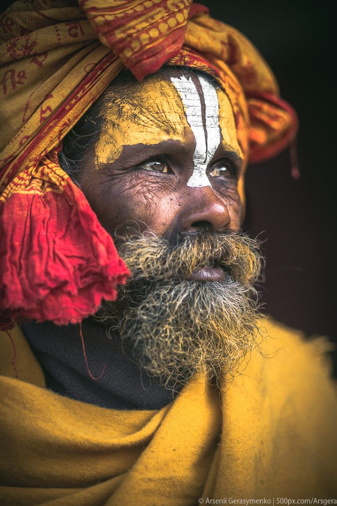 Portrait of a Sadhu from Kathmandu by Arsenii Gerasymenko / 500px