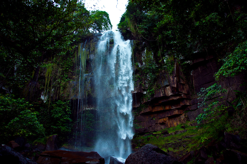 Waterfall in Cambodia by Maxim Okoneshnikov / 500px