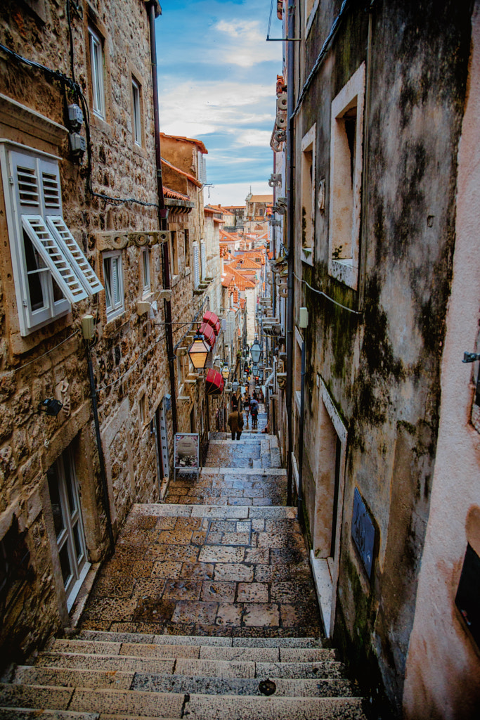 Old town stairs by Ray Pro / 500px