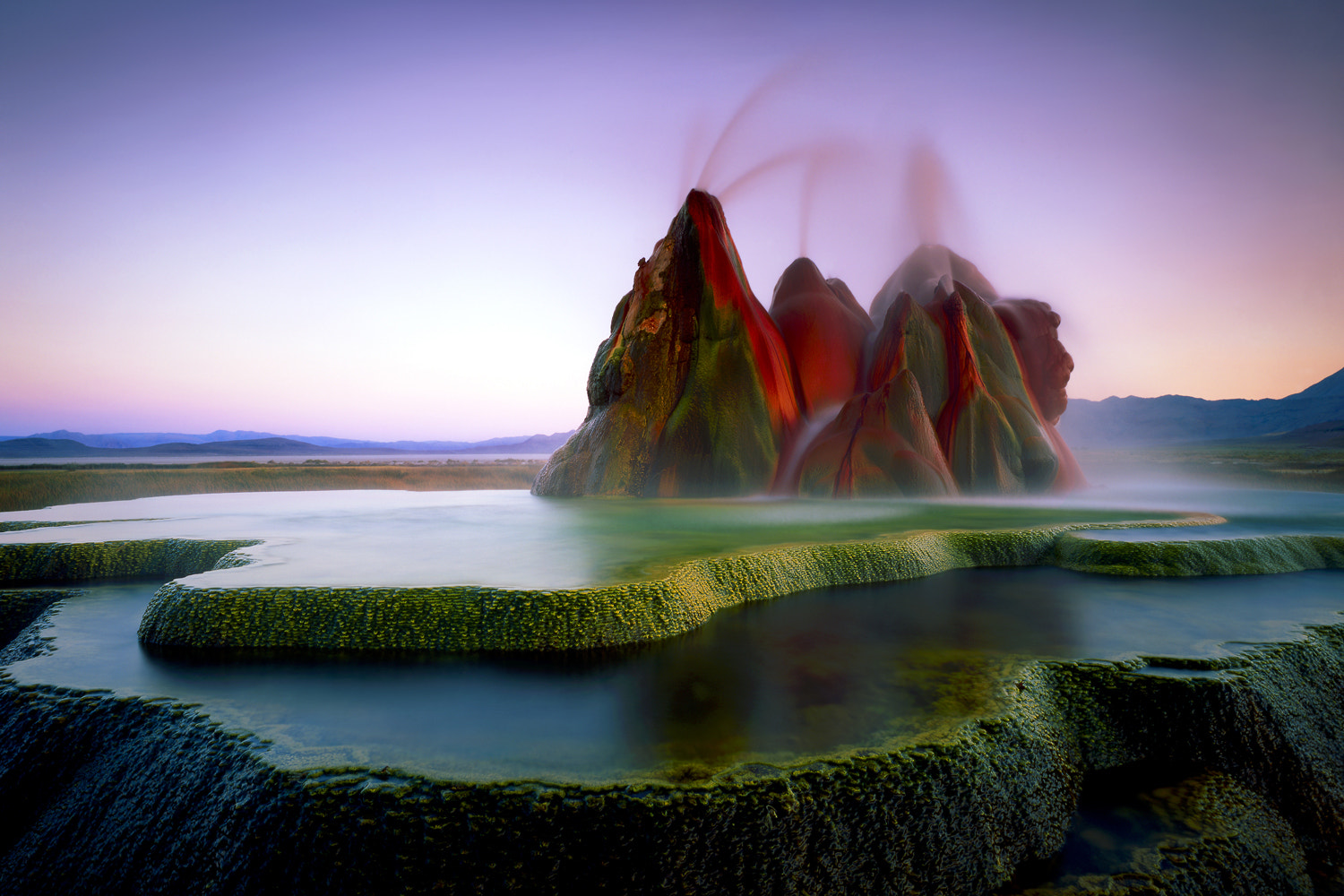 Fly Geyser by Denny Thurston / 500px