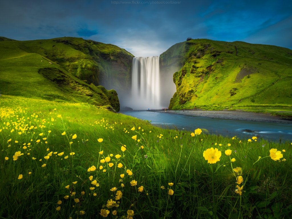 Summer Skogafoss by Coolbiere. A. / 500px