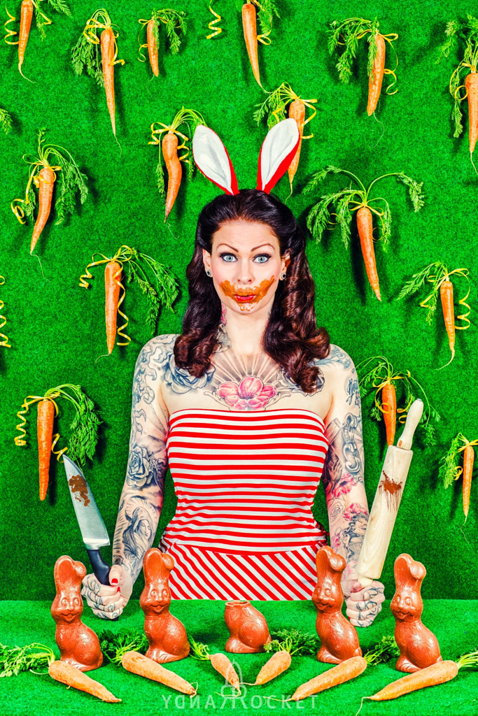 Randy Rocket - Bunny canibalism by Randy Rocket / 500px