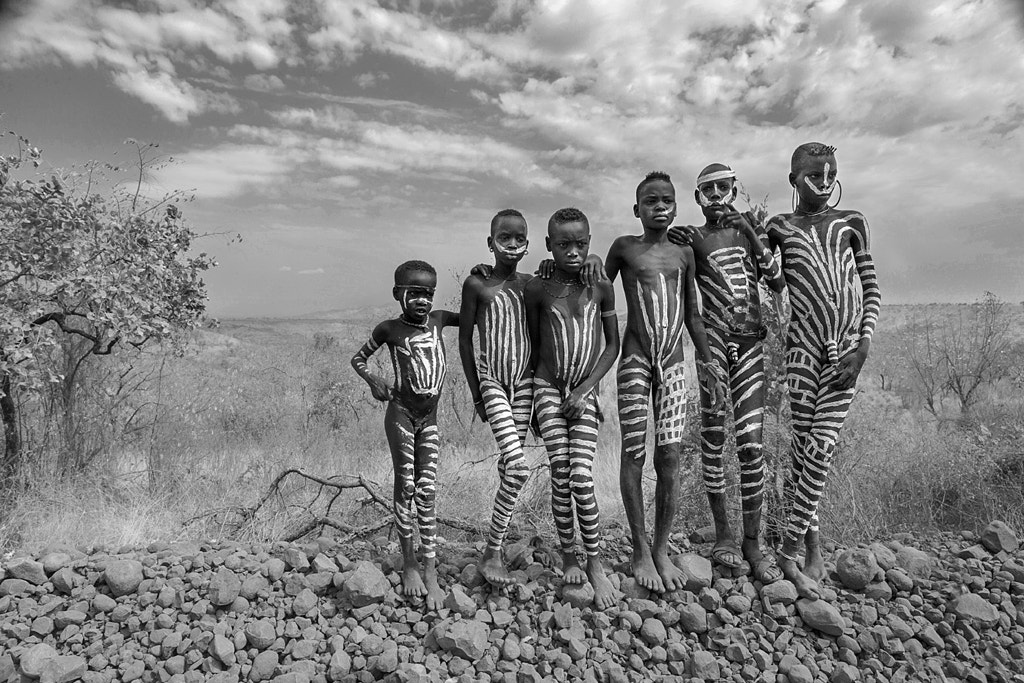 Mursi tribe children by Bekir Tuğcu / 500px