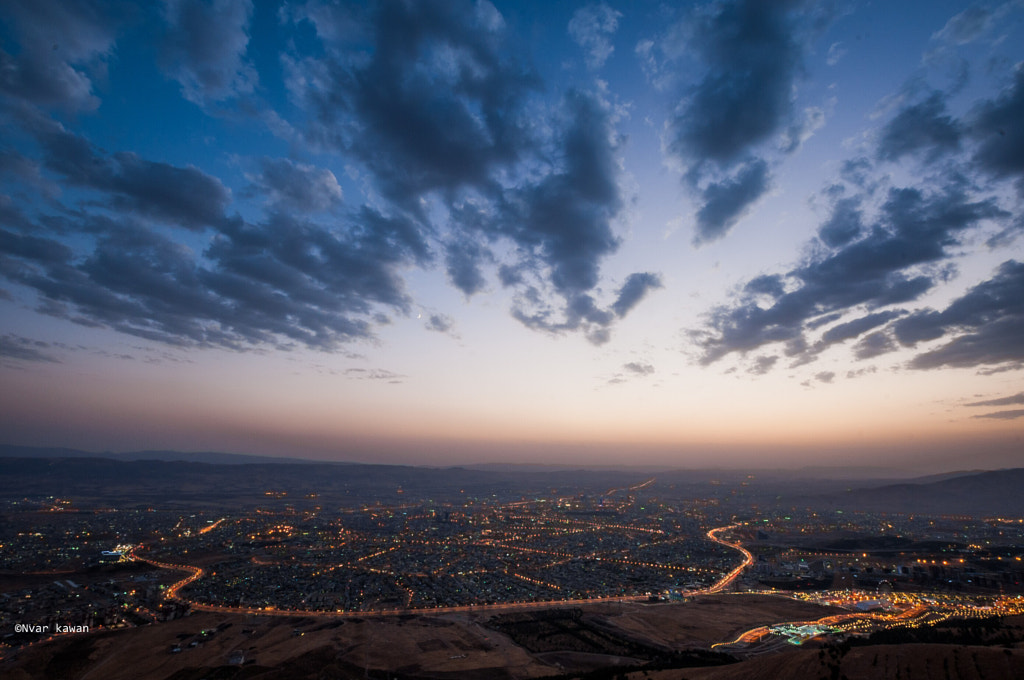 Sunset view of slemani by Nvar Kawan / 500px