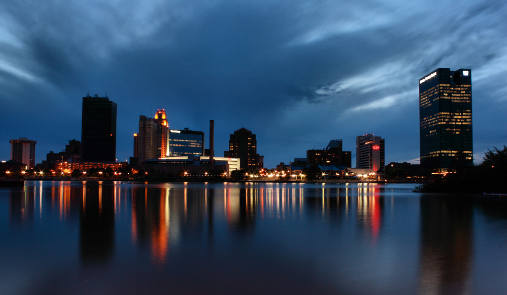 Toledo Ohio Skyline by Lisa Norris / 500px