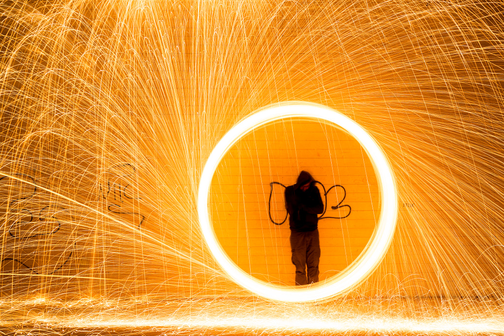 Spraying Sparks by Simon Berger / 500px