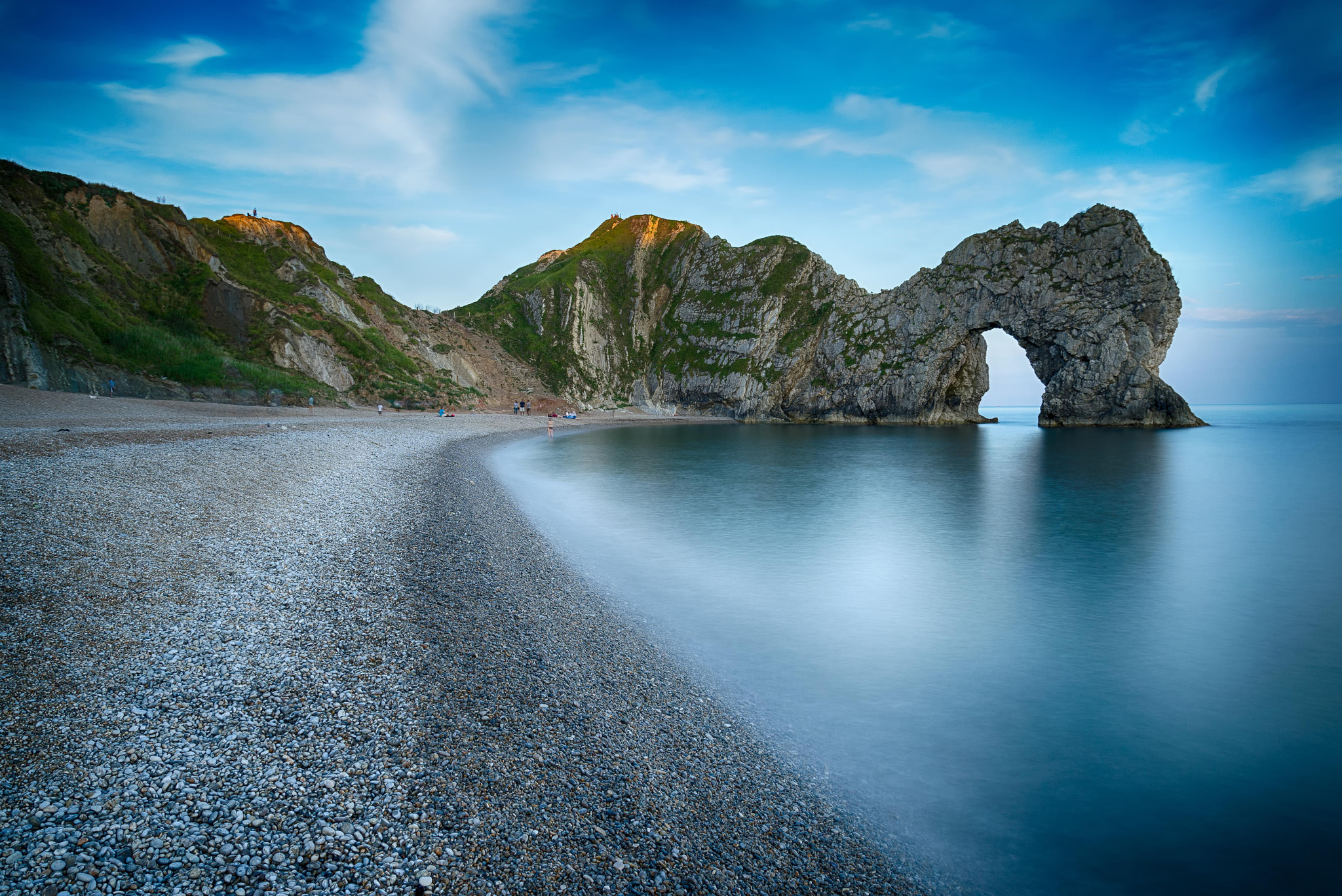 Durdle Door Sunset by Prithvi Mandava / 500px